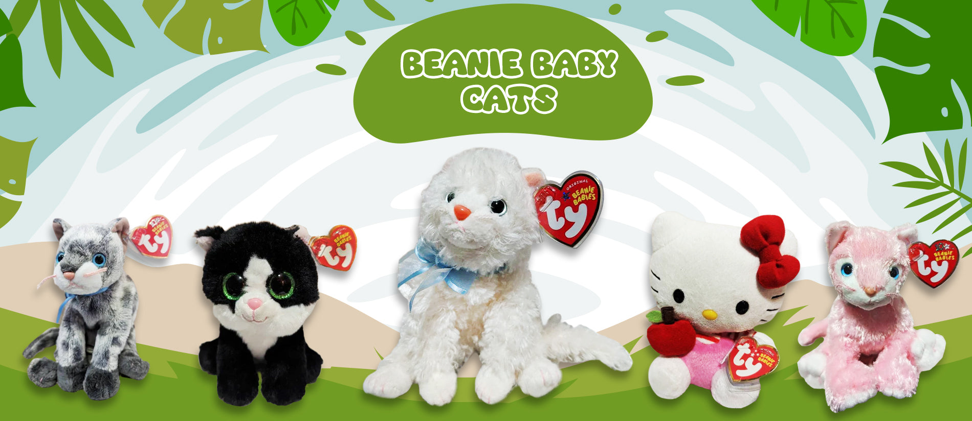 Ty Beanie Baby - Cats - Vintage Beanies Canada