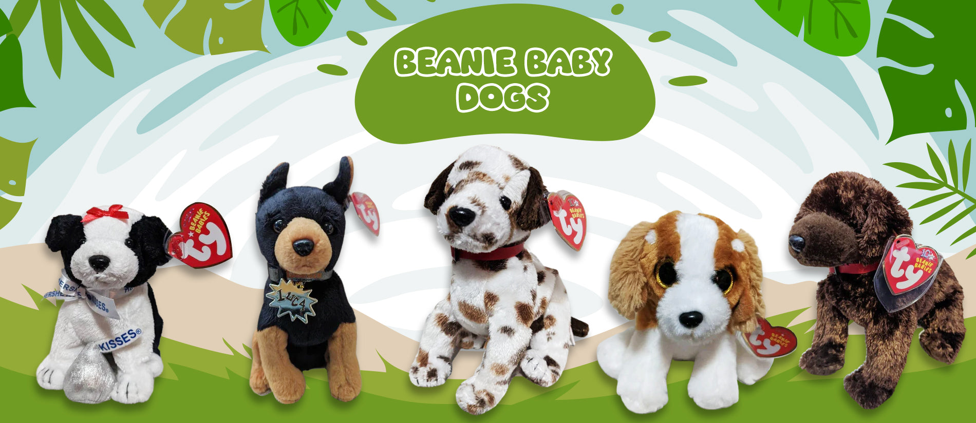 Ty Beanie Baby - Dogs - Vintage Beanies Canada