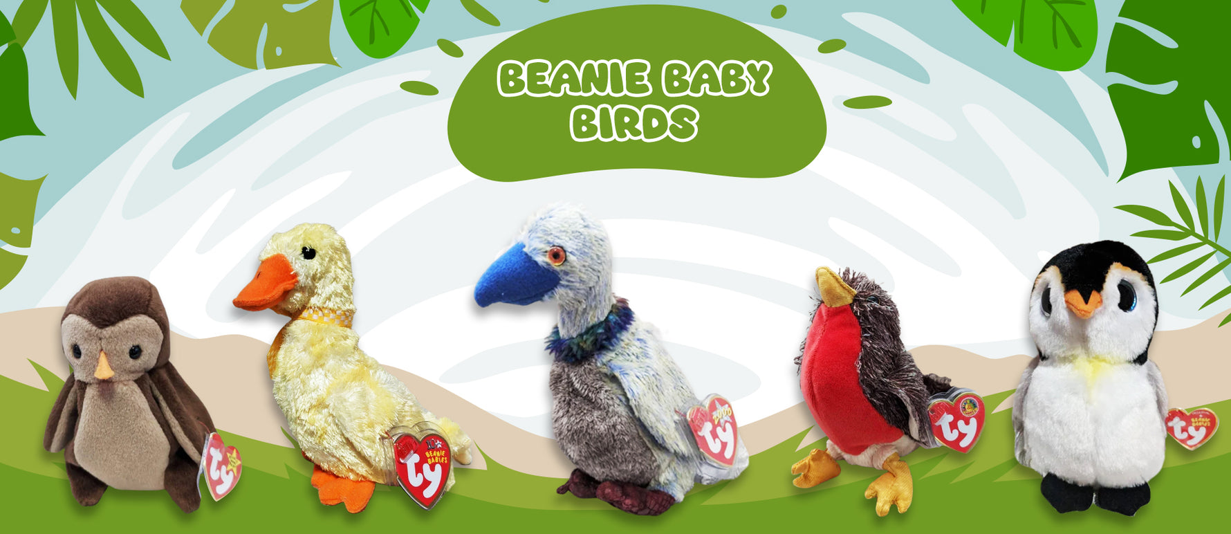 Ty Beanie Baby - Birds - Vintage Beanies Canada