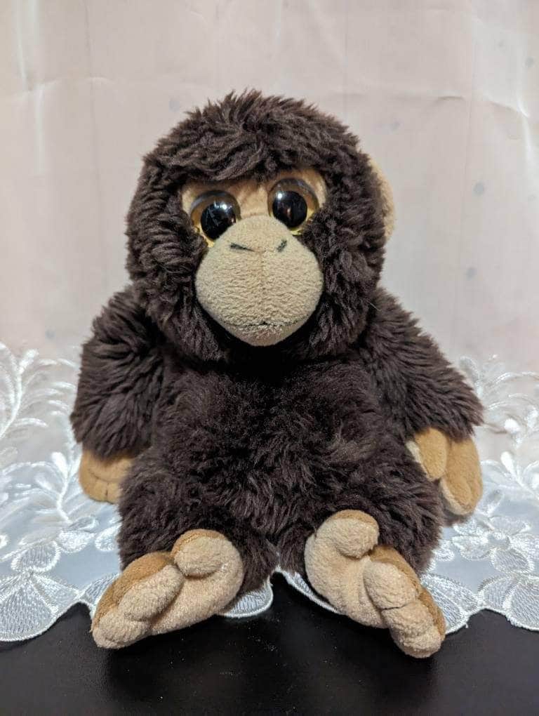 TY Classic Plush - Wild Wild Best - Brownie the Monkey (11in) No Hang ...